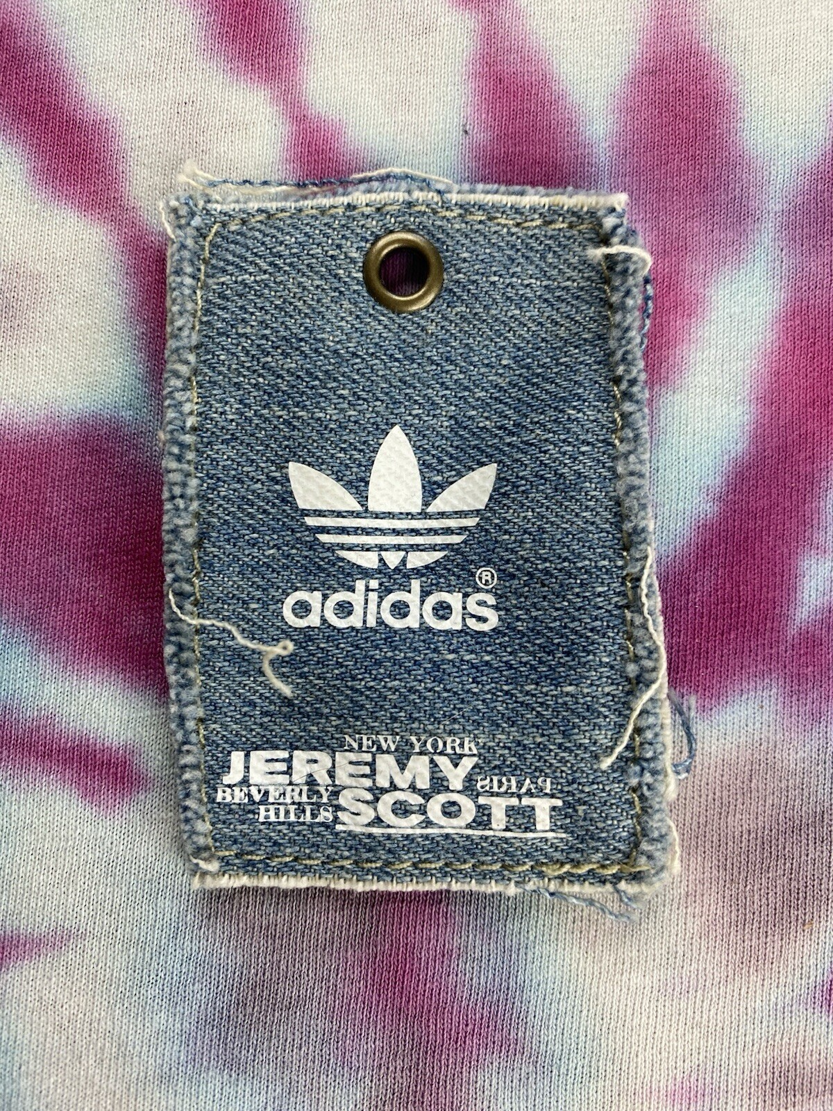 Adidas Jeremy Scott Denim Wing Sneaker Hangtag ONLY! … - Gem