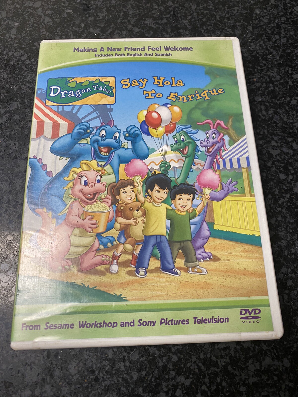 DRAGON TALES DVD - Say Hola to Enrique - Free Shipping - English ...