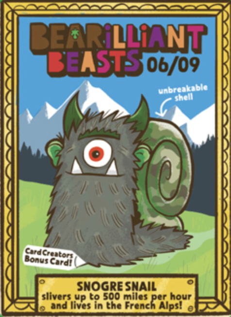 YoYo Bear Cards 2023 Bearilliant Beasts - GREAT CONDITION | eBay