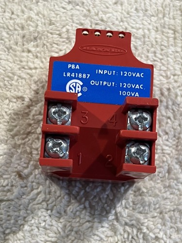 Banner Engineering PBA Power Block-New No Box-Red-120VAC Input-120VAC ...