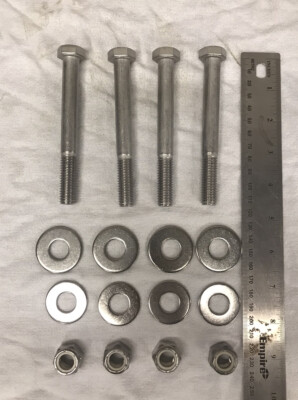 Complete Outboard Engine Stainless Steel Transom Mounting Bolt Kit 4.5 ...