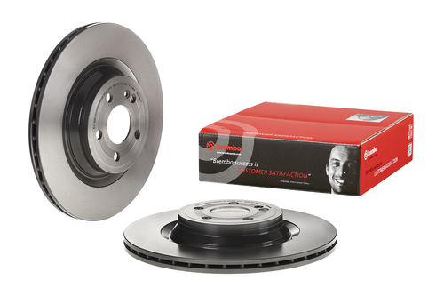 Pair of 09.D984.11 Brembo Disc Brake Rotors for Mercedes AMG GLE53 ...