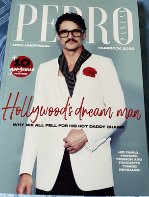 Pedro Pascal : Year book 2026 UNREAD VGC Hollywood's Dream Man 116 ...