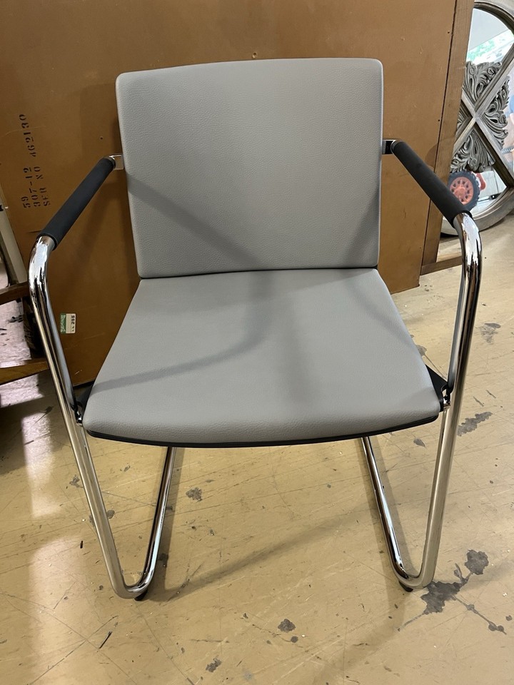 Wilkhahn Cantilever Stacking Side/Dining Chair In Gray Made In Germany ...
