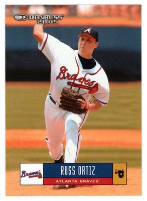 Russ Ortiz - Atlanta Braves - (Baseball) - 2005 Donruss # 103 Mint | eBay