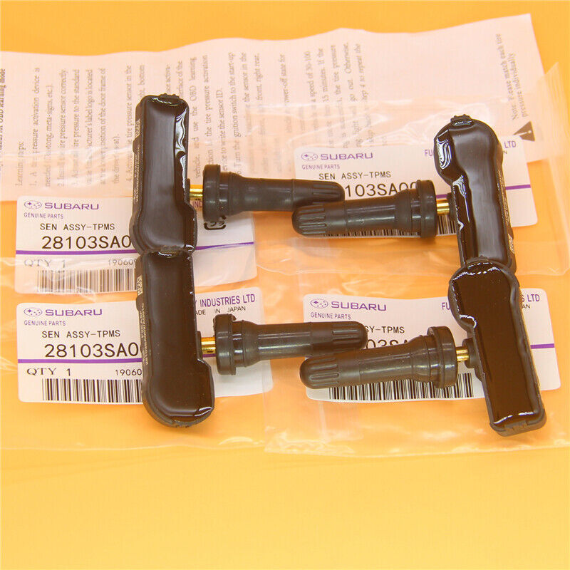 4PCS Genuine TPMS Tire Air Pressure Sensors 28103SA001 28103AJ00A for ...