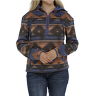 Cinch® Ladies Blue Aztec Printed Pullover Hoodie MAK9812001 | eBay