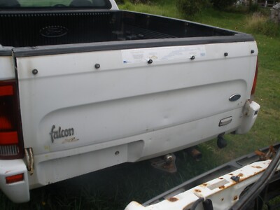 AU BA BF FALCON UTE TUB REAR BUMPER BAR "PICK UP ONLY" | eBay Australia