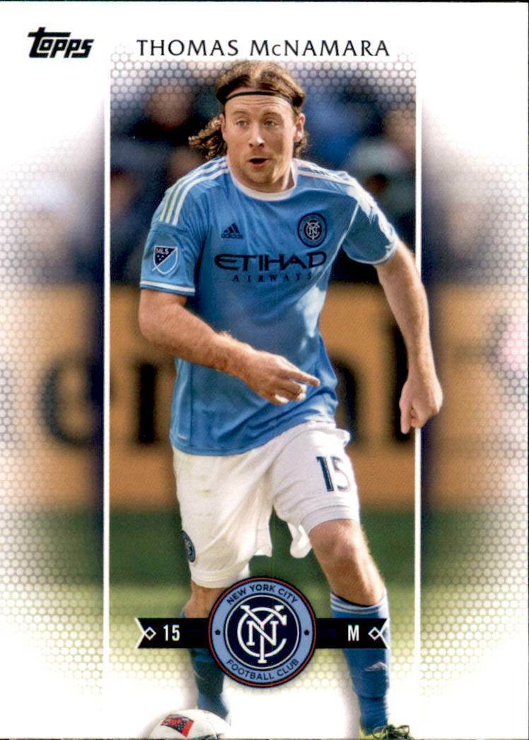 2017 Topps MLS Base #29 Thomas McNamara New York City FC | eBay