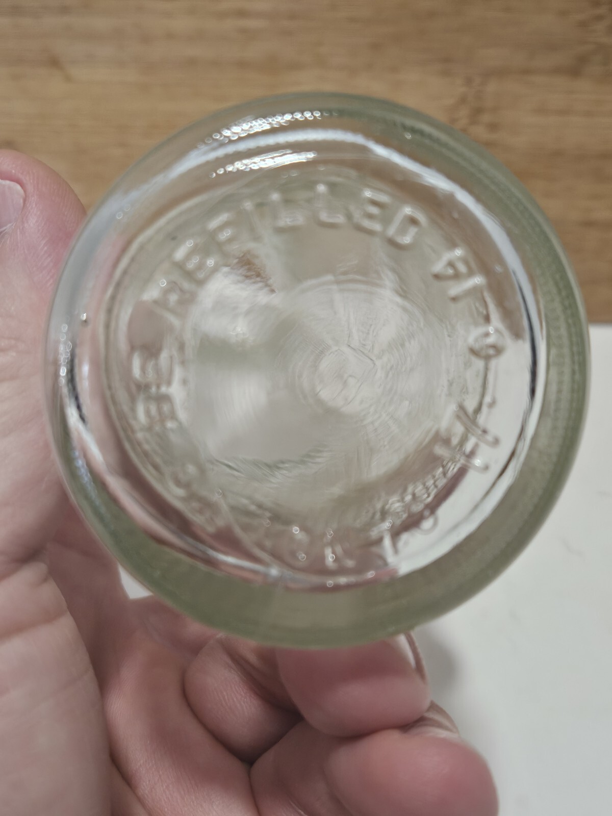 Vintage Clear Embossed Tab Soda Bottle 10 OZ | eBay