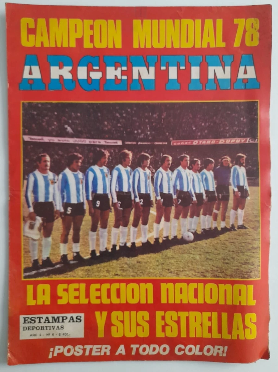 Argentina World Cup 1978 Poster