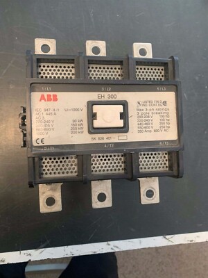 EH300 ABB Contactor 24VDC Coil | eBay