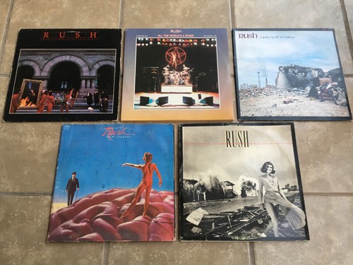 Rush Assorted Lot of 5 LP Vinyl Albums 1st Press VG/VG+ | eBay