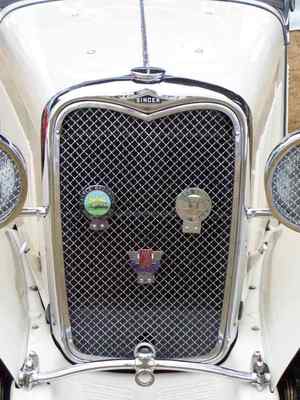 Singer Bonnet Grille Boot 2629 A4 Photo Poster | eBay UK