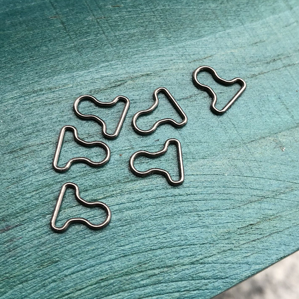 20Pcs Mini Dungaree Fasteners Clip Brace Buckles Doll Suspender Rivets ...