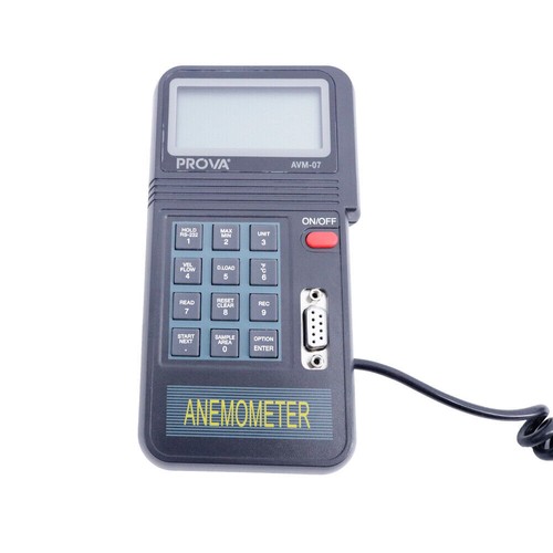 TES AVM-07 Digital Anemometer with RS-232 Interface and Software | eBay