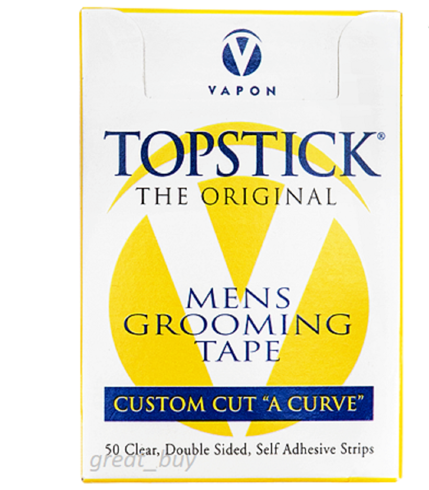 Vapon Topstick_The Original Custom Cut "A Curve"Men's Grooming Tape ...