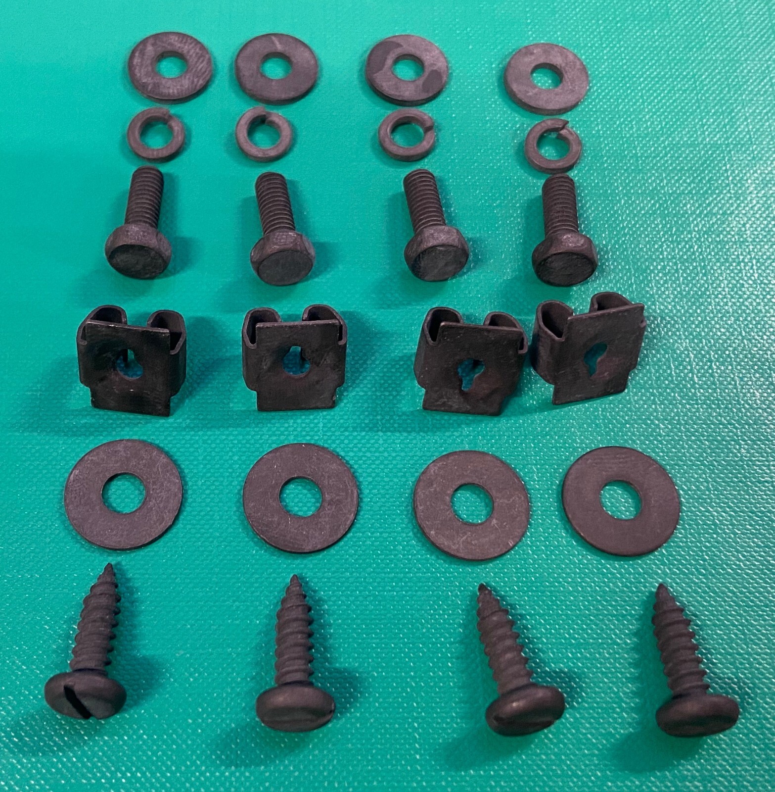 NEW Land Rover Series 2 2a Vent Flap Levers to Bulkhead SHERARDIZED ...