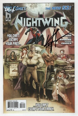 Nightwing 3 DC 2011 NM- New 52 Batman Signed Kyle Higgins | eBay