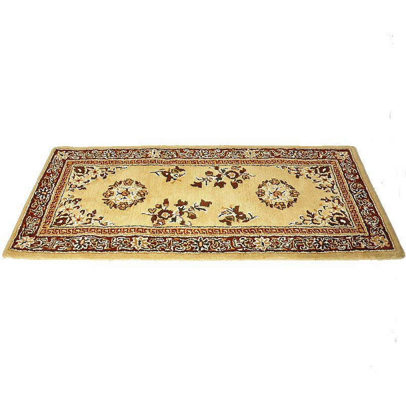 44"x22" Oriental Rectangle Wool Fire Resistant Fireplace Hearth Rug ...