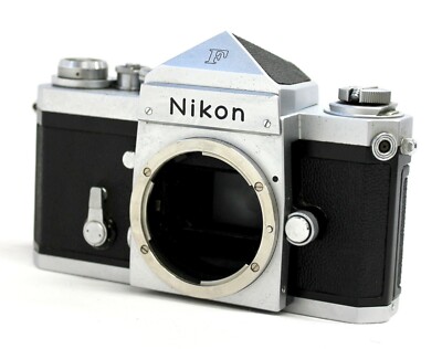 [Excellent+++++] Nikon F Eye Level 35mm SLR Film Camera Silver from ...