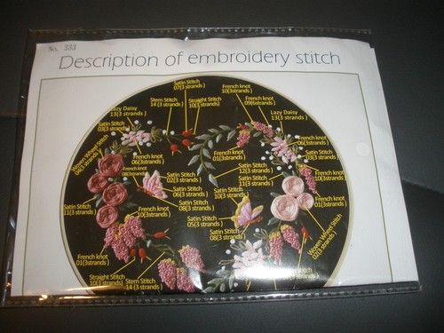 NEW Description of Embroidery stitch Kit #333 | eBay