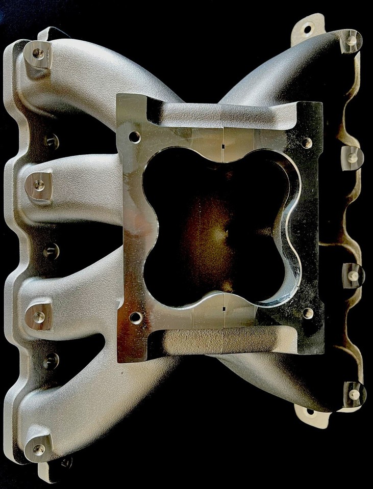 Blue Thunder THOR & Pro 18 Open Plenum 2 Piece Intake Manifold *Rare ...