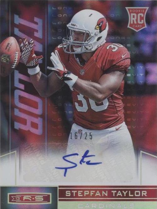 2013 Panini Rookies & Stars - Stepfan Taylor #187 Longevity Parallel ...