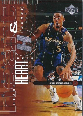 1998-99 Upper Deck Heart & Soul Juwan Howard, Calbert Cheaney - Wizards ...