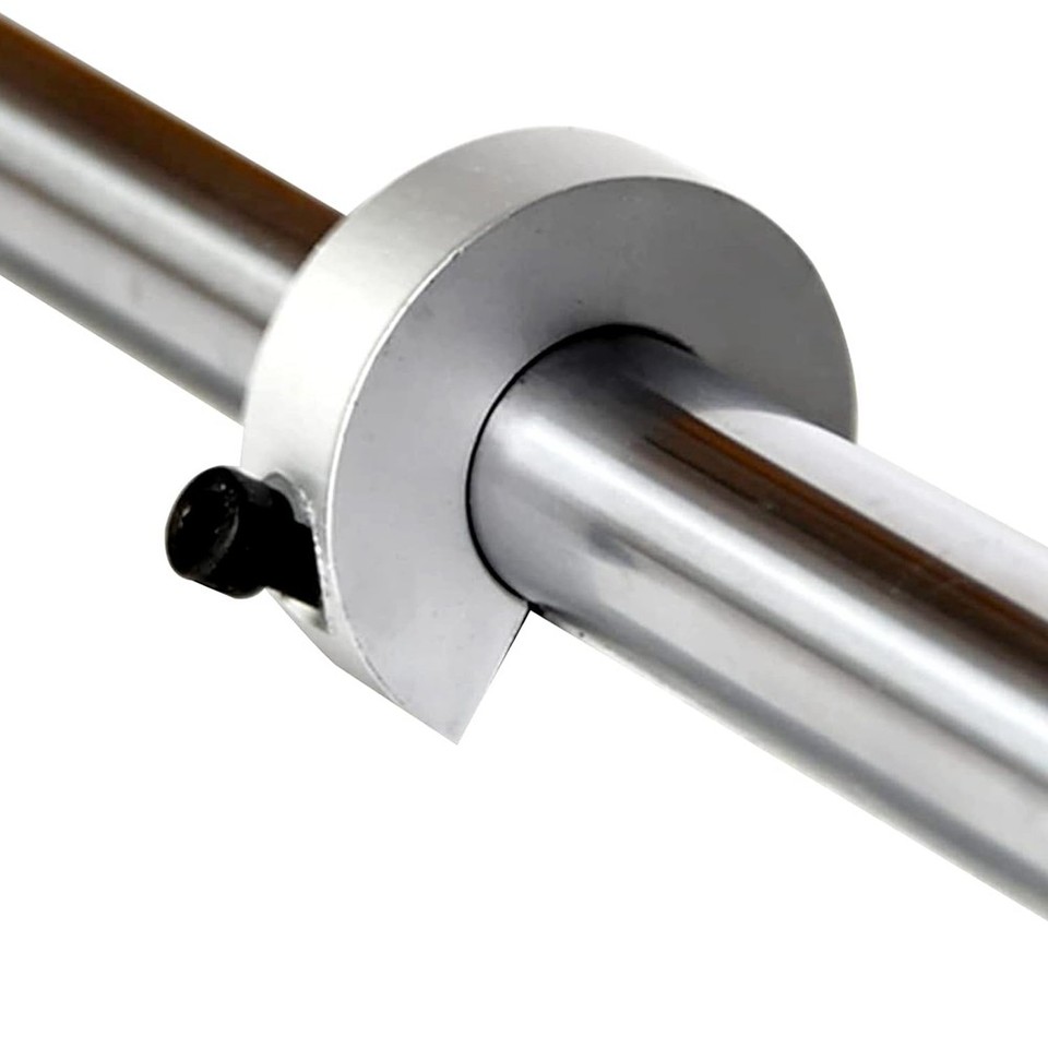 4pcs SBR20 Linear Rail Stop Collars Aluminum Alloy Shaft Limit Fixing ...