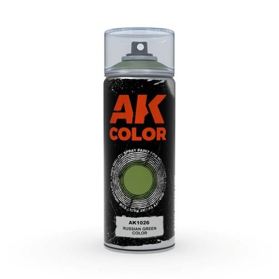 AKI-1026 AK Interactive Russian Green Lacquer Spray 150ml | eBay