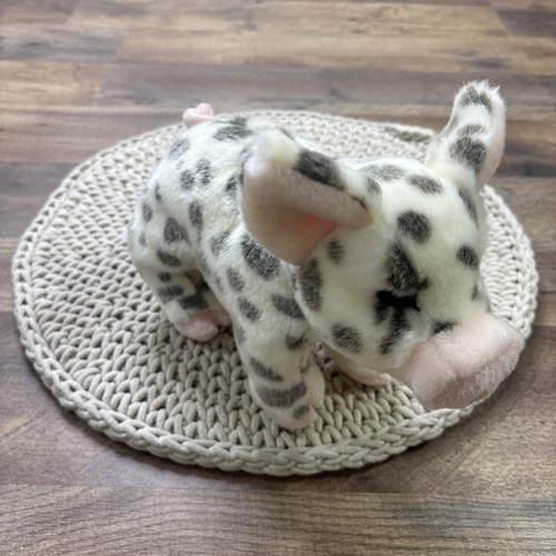 Douglas Spotted Pig Plush 9" Stuffed Animal White Gray | eBay