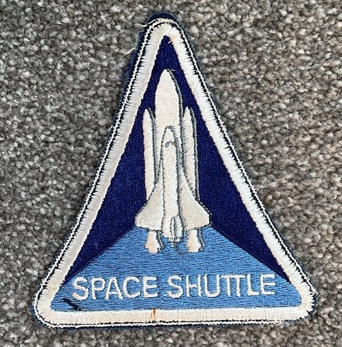 OLD NASA SPACE SHUTTLE EMBLEM SEW-ON | eBay UK