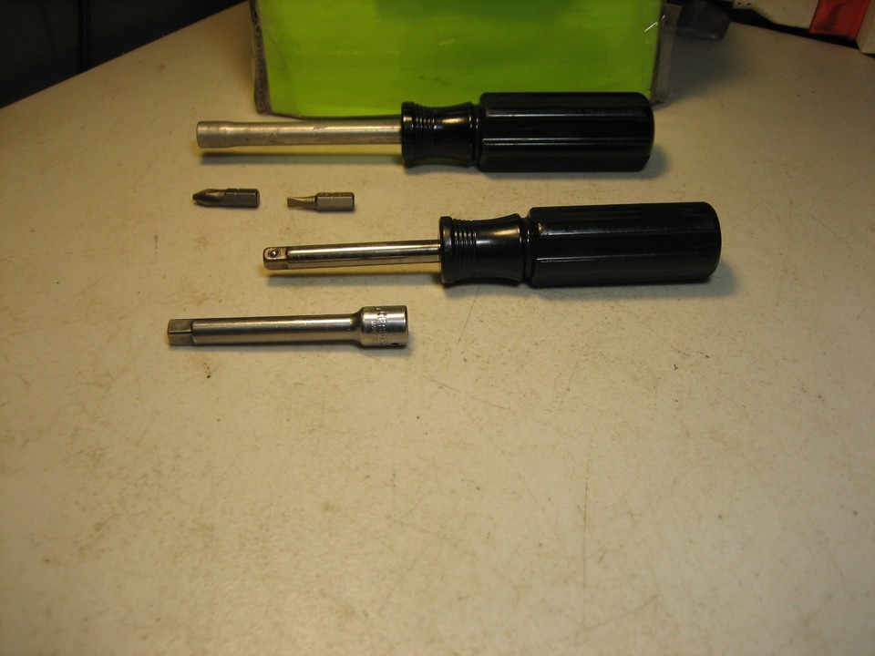 CRAFTSMAN 1/4" MAGNETIC HEX BIT DRIVER + 1/4"DRIVE SPINNER USA | eBay