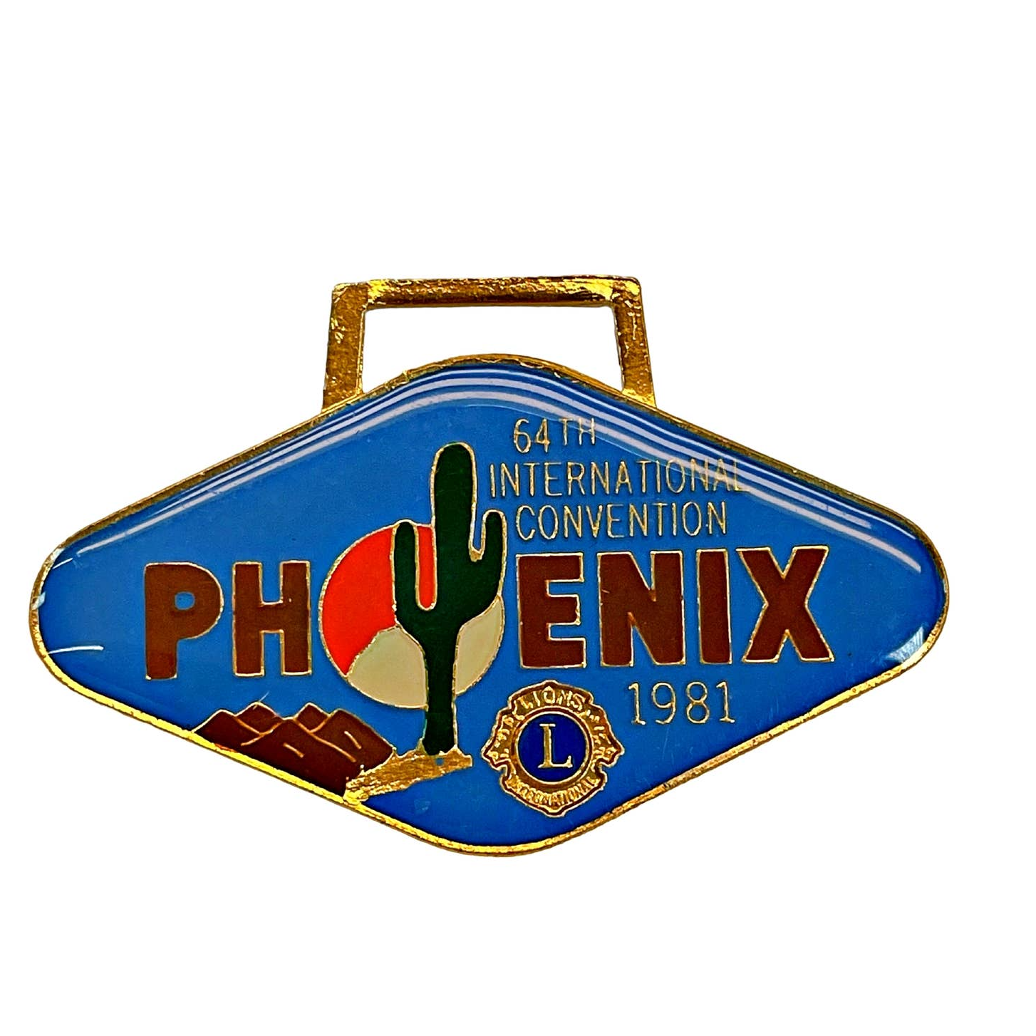RARE Lions Club Phoenix Arizona 64th International Convention Lapel Pin ...