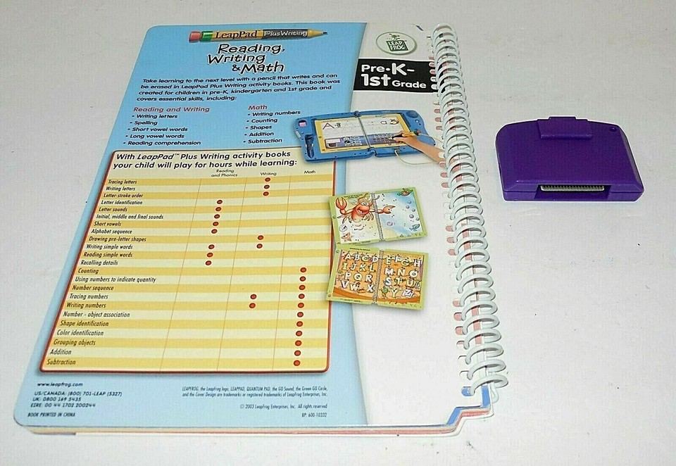 LeapFrog LeapPad Plus Writing Device Pre-K -1st Grade -Reading, Writing ...