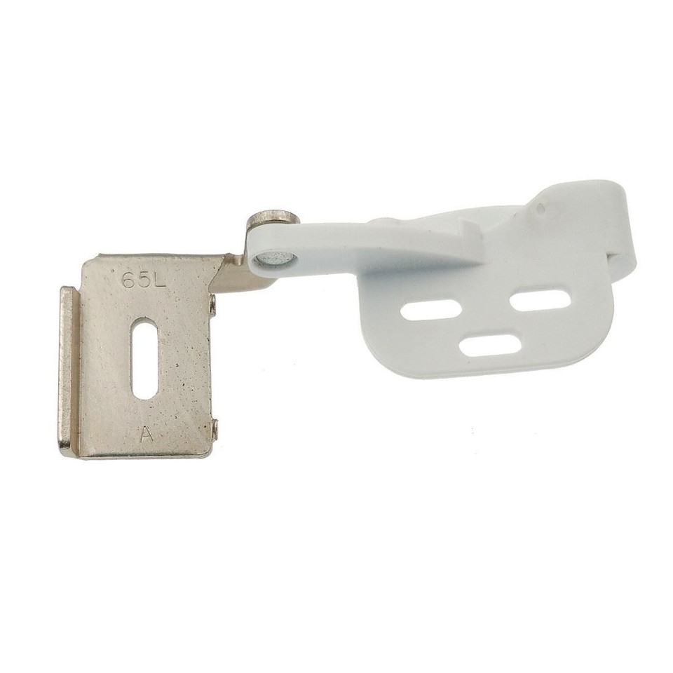 Amerock Marathon Pair Left Hand 1/2" Overlay Knife Hinge Nickel White ...