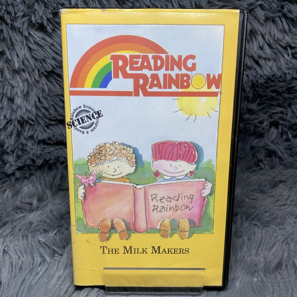 Reading Rainbow: The Milk Makers VHS Tape LeVar Burton PBS Kids ...