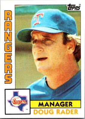 1984 Topps #412 Doug Rader | eBay