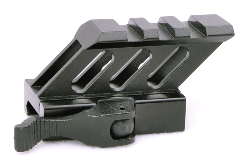 FLAT TOP 1 INCH FORWARD CANTILEVER ANGLED MICRO MINI RISER MOUNT QD CAM ...