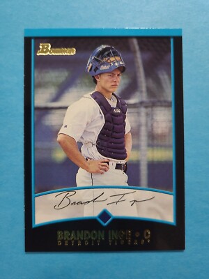 BRANDON INGE 2001 BOWMAN BASEBALL CARD # 185 F6740 | eBay