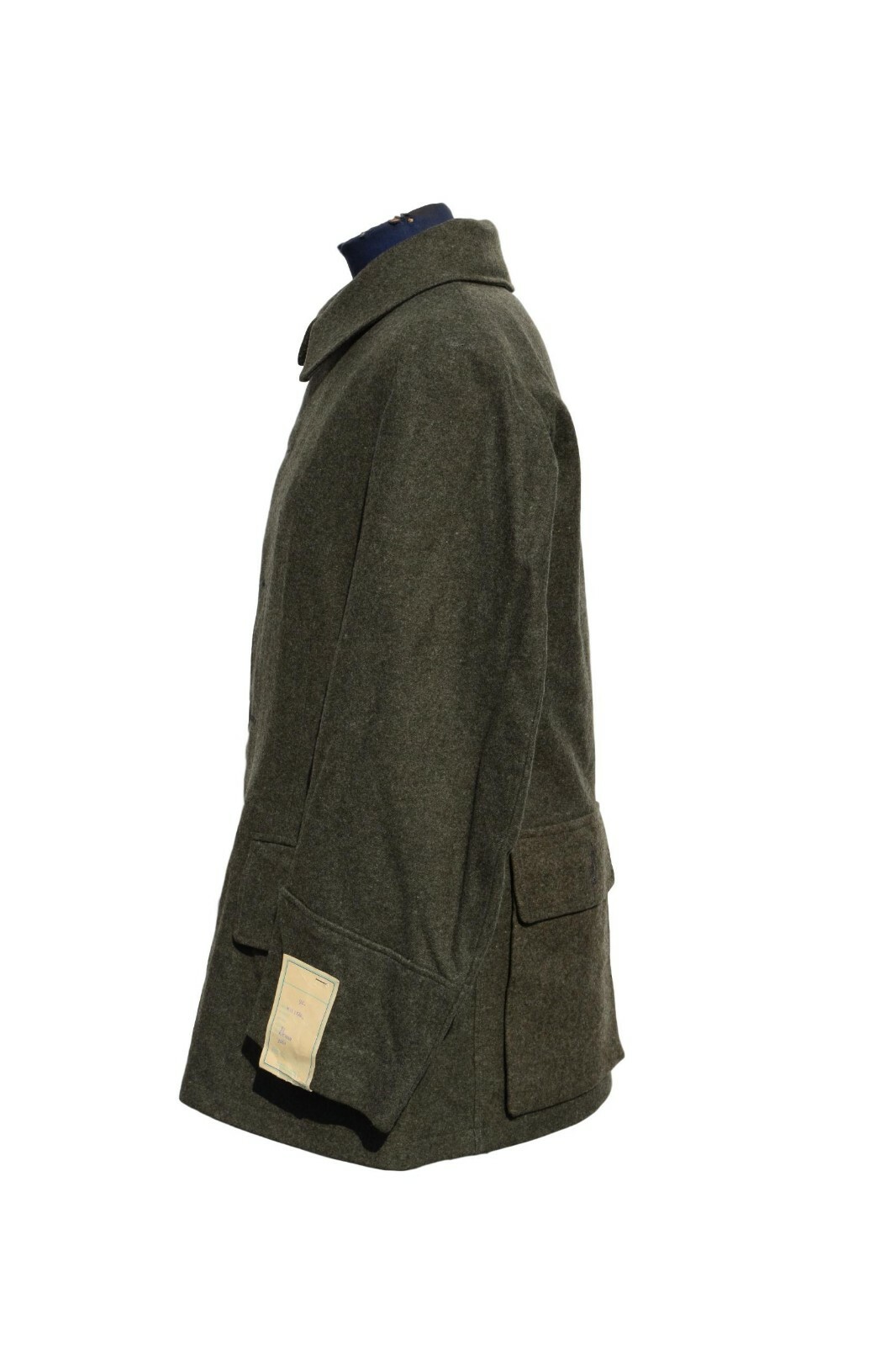 Vintage Swedish Army Fitted Wool Coat / Jacket / Tunic WWII Model2 ...