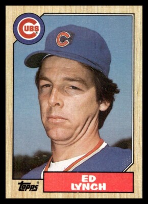 1987 Topps #697 Ed Lynch Chicago Cubs | eBay