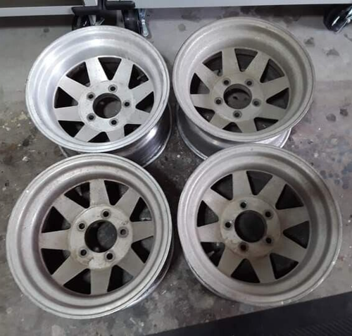 1970s Jackman Racing Aluminum Wagon Mag Wheels 15x8.5 rims 5x5 C10 G10 ...