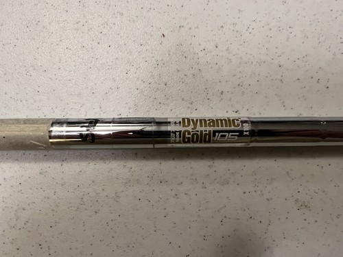 Dynamic Gold DG 105 X100 35 1/8” X Extra Stiff Flex Used Shaft .370 Tip ...