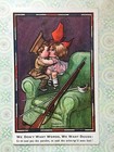 WW1 Artist Signed Fred Spurgin Children in Art Original Postcard 1915 ...