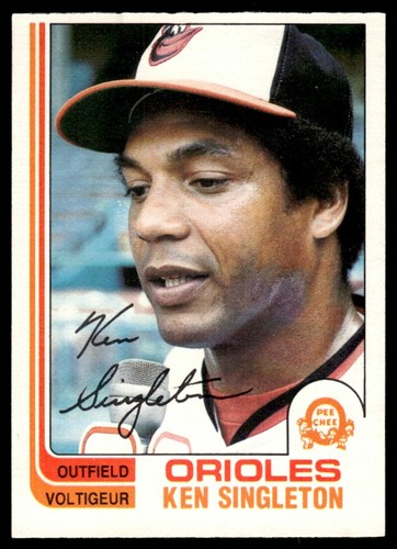 1982 O-Pee-Chee Ken Singleton Baltimore Orioles #290 | eBay