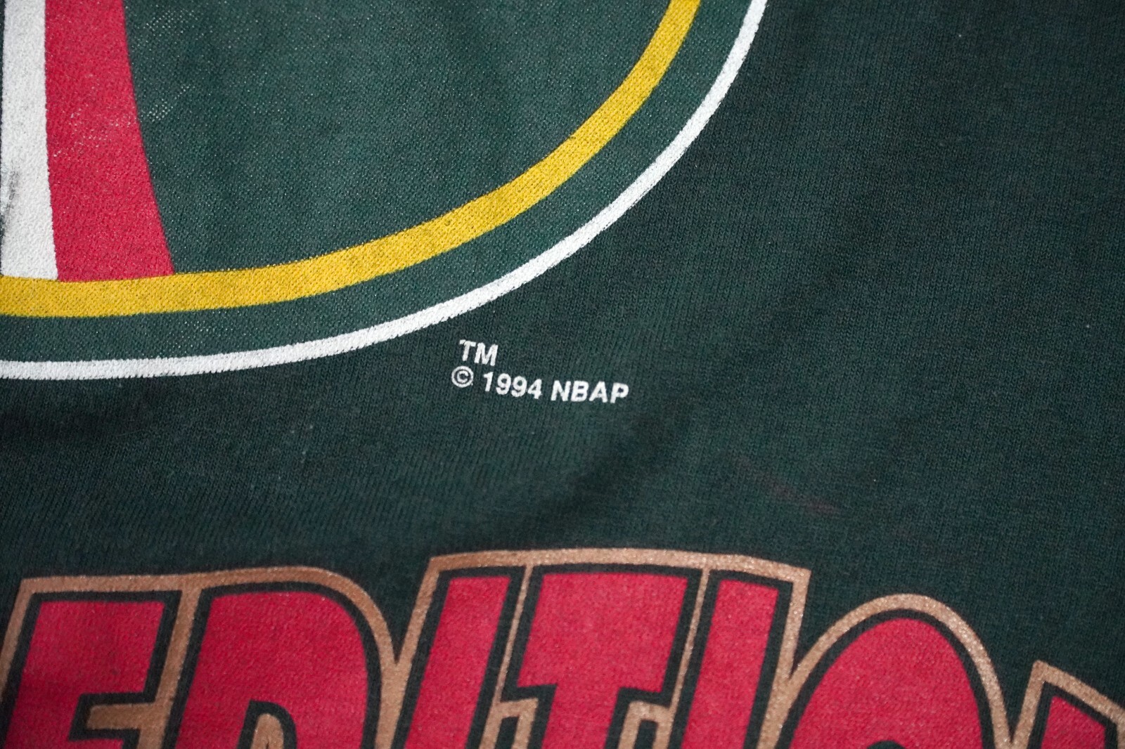 Vintage '94/95 Seattle Supersonics NBAP Inaugural Edi… - Gem