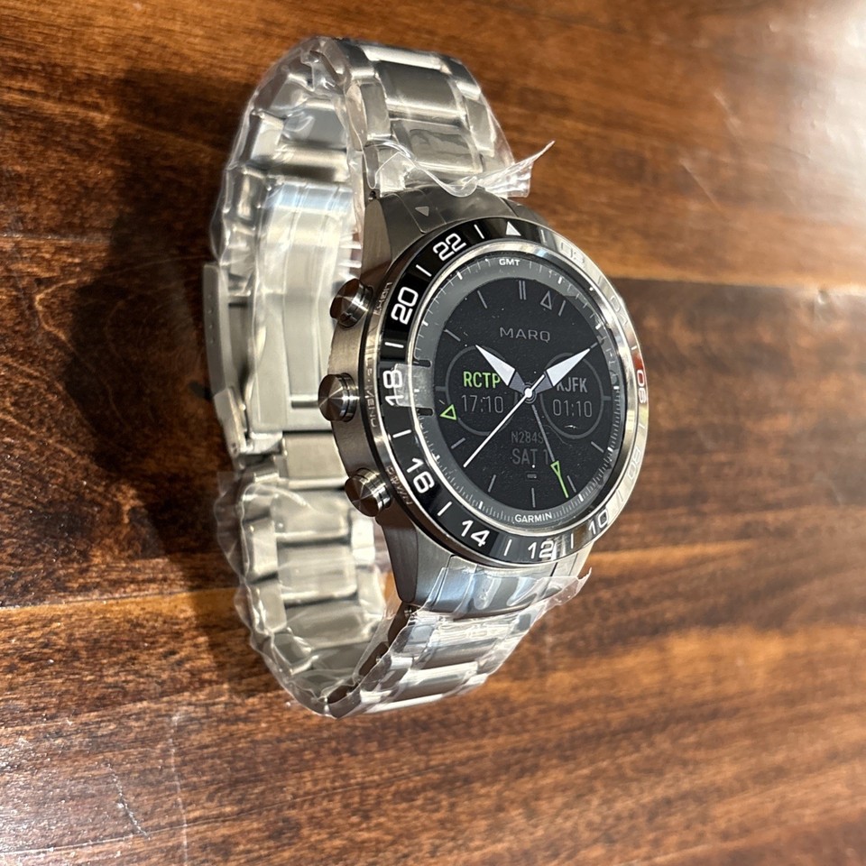 Garmin MARQ Aviator Titanium Gen 1 (Excellent Condition) | eBay