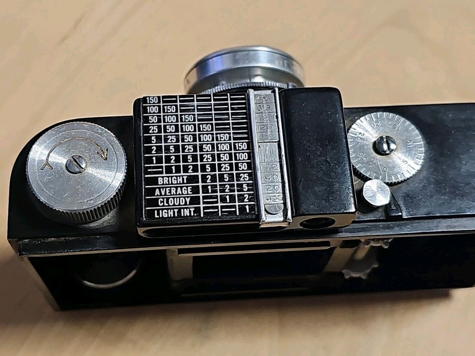 VTG Argus A2B Fixed Focused 50mm f4.5 Lens Meter 35mm Film Camera S/N ...